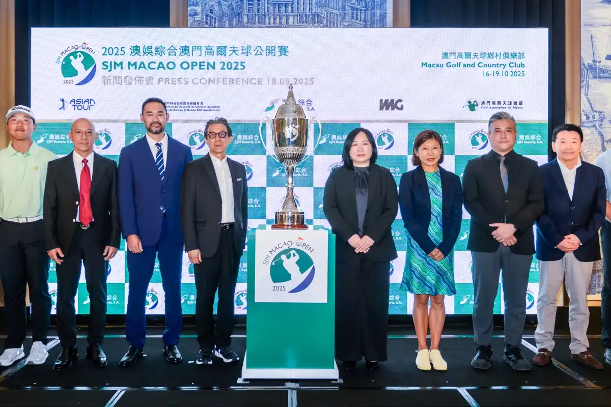 SJM Macao Open 2025 Set for October with a Star-Studded Line-Up
